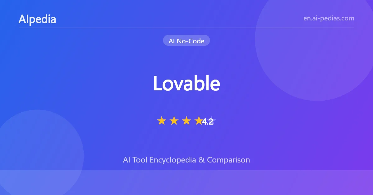 Lovable Review 2026: Pricing, Features, Pros & Cons | AIpedia